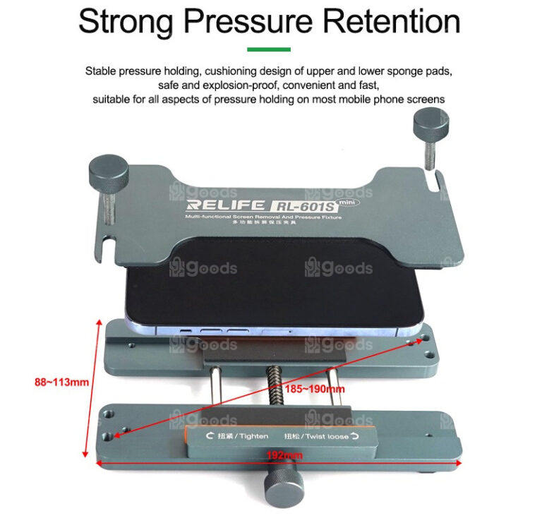 RELIFE RL-601S Mini Multi-function dismantling screen and pressure ...
