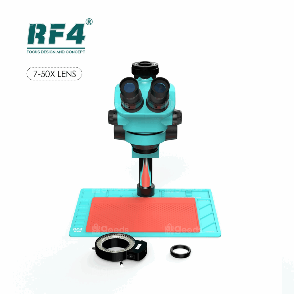 RF4 7X To 50X TRINOCULAR STEREO MICROSCOPE | Goods