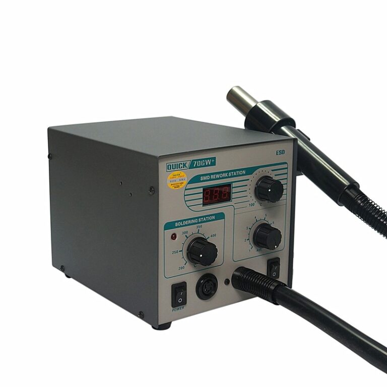 Quick 706W+ 2in1 Rework System Solder Station and Hot Air Gun | Goods