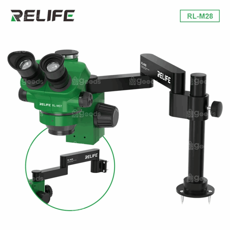 RELIFE RL-M28 Universal Swing Arm Folding Microscope Stand | Goods