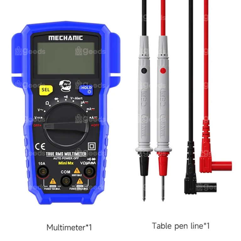 Mechanic Mini TD MX Digital Multimeter with NCV & Temperature Testing ...