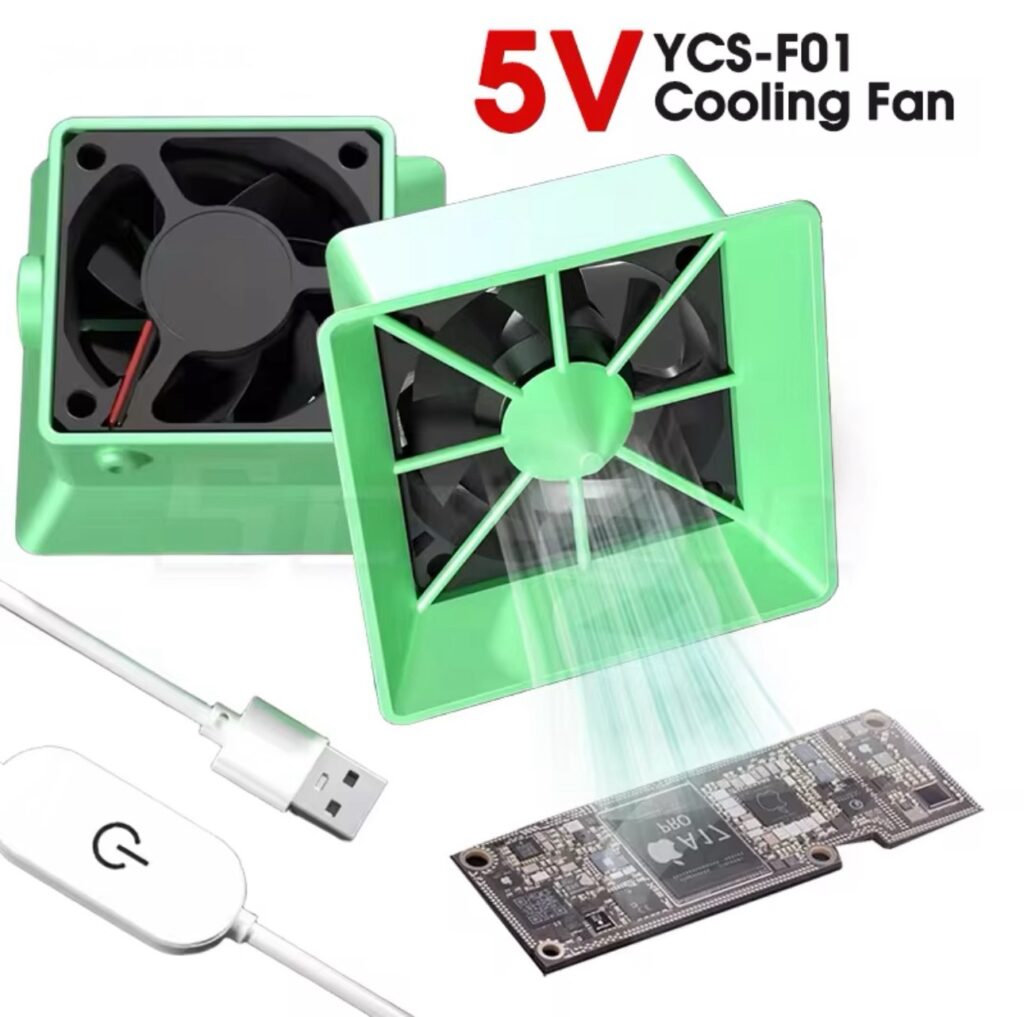 YCS F01 Fast Cooling & Powerful Brushless Motor Fan | Goods